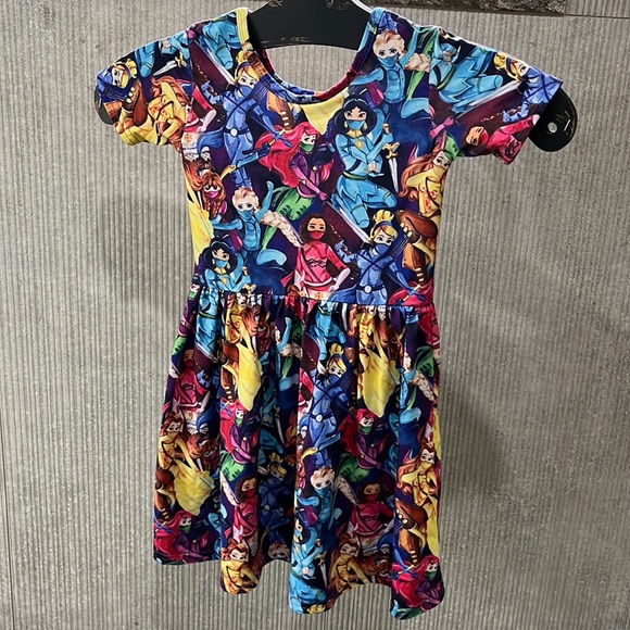 Fox & Tot | Dresses | Custom Foxtot Disney Princess Ninja Dress Perfect ...